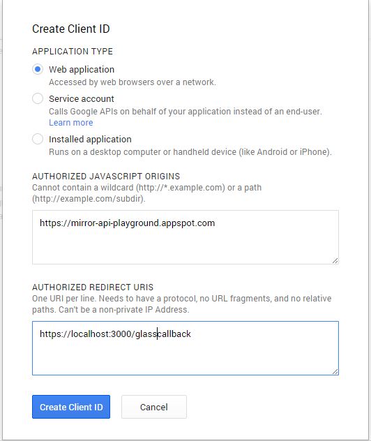 Mirror API Tutorial: Google Glass Web Development | Toptal®